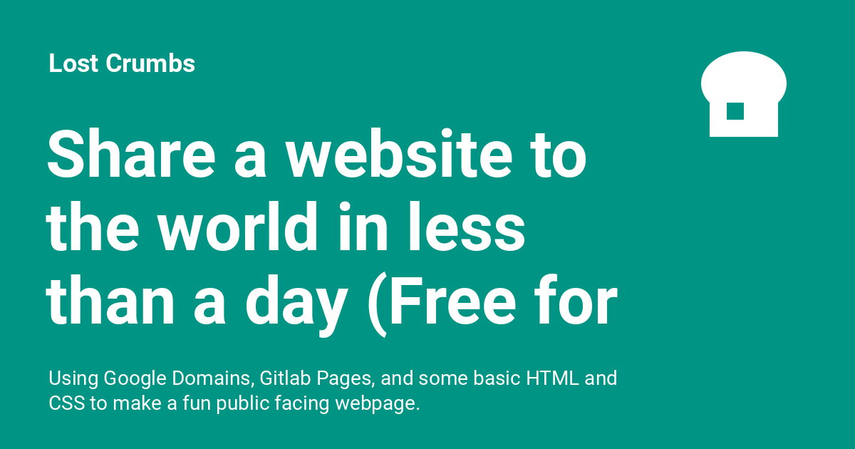 Share a website to the world in less than a day (Free for Students ...